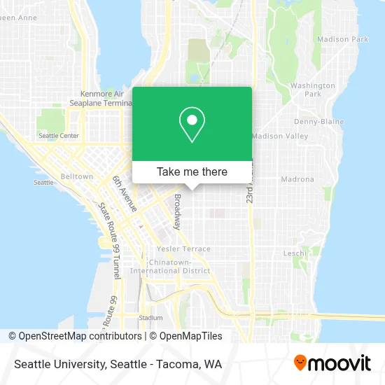 How to Get to Seattle University by Bus, Light Rail or Ferry?