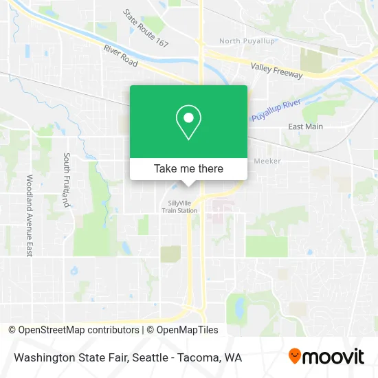 How to Get to Washington State Fair in Puyallup by Bus or Train?