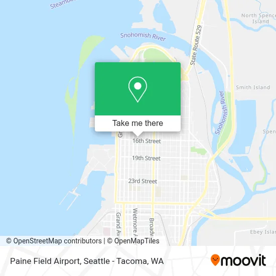 How to Get to Paine Field Airport in Everett by Bus?