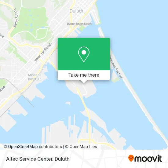 ¿Cómo llegar a Altec Service Center en Duluth en autobús?