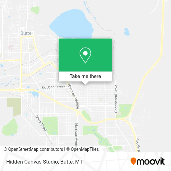 ¿Cómo llegar a Hidden Canvas Studio en Butte-Silver Bow (Balance) en ...