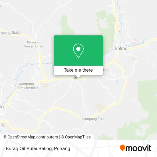 Bagaimana untuk pergi ke Buraq Oil Pulai Baling di Penang menggunakan bas?