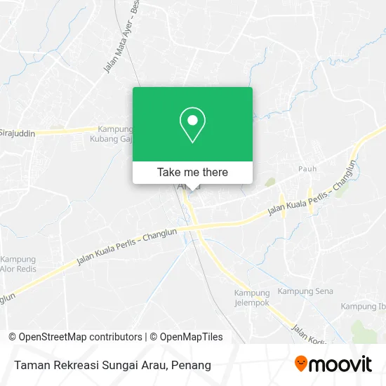Bagaimana untuk pergi ke Taman Rekreasi Sungai Arau di Penang ...