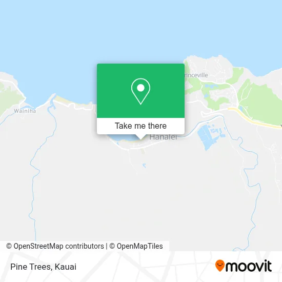 ¿Cómo llegar a Pine Trees en Hanalei en autobús?