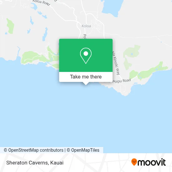 ¿Cómo llegar a Sheraton Caverns en Kauai, HI en autobús?