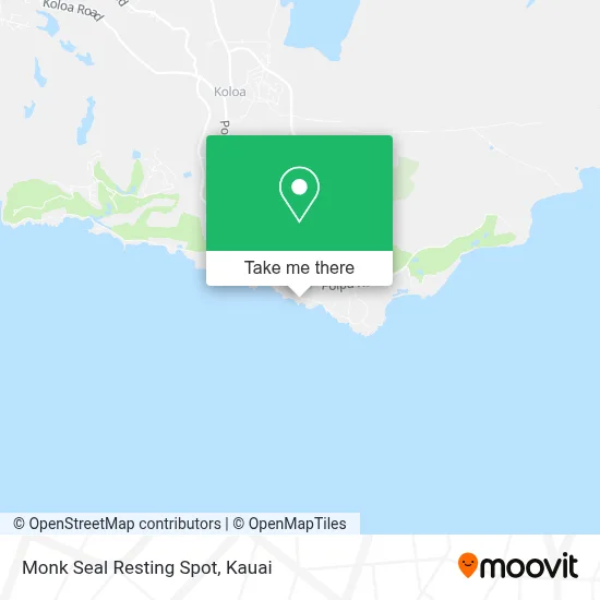 How to Get to Monk Seal Resting Spot in Poipu by Bus?