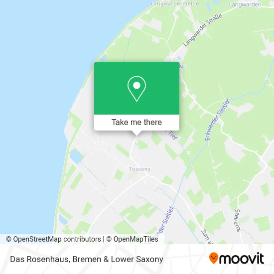 How to Get to Das Rosenhaus in Butjadingen by Bus or Train?