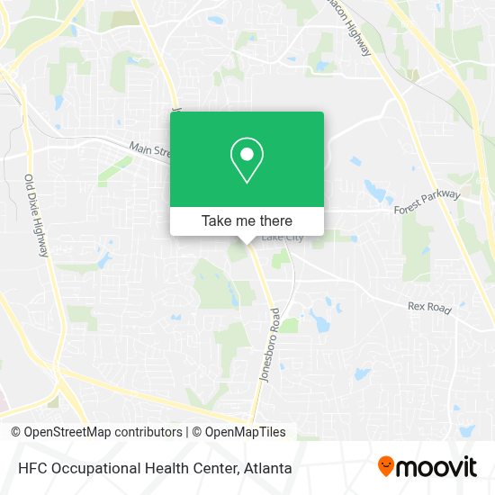 ¿Cómo llegar a HFC Occupational Health Center en Lake City en autobús o ...