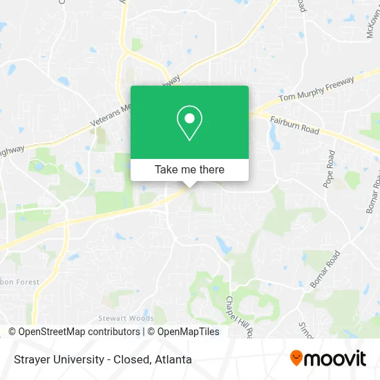 ¿Cómo llegar a Strayer University - Closed en Douglas en autobús?