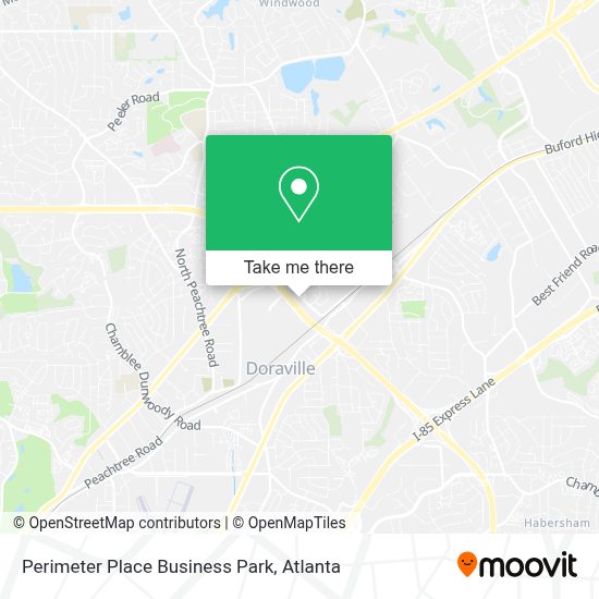 ¿Cómo llegar a Perimeter Place Business Park en Doraville en autobús o ...