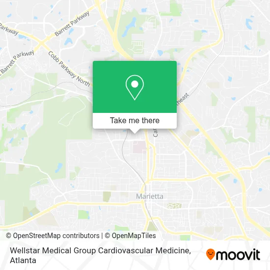 ¿Cómo llegar a Wellstar Medical Group Cardiovascular Medicine en ...