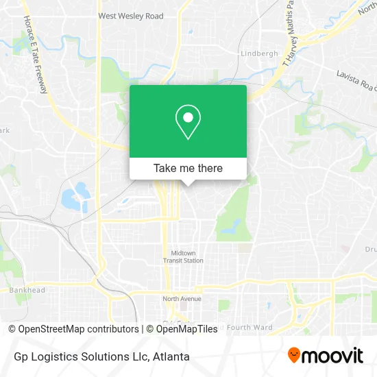 ¿Cómo llegar a Gp Logistics Solutions Llc en Atlanta en autobús o metro?