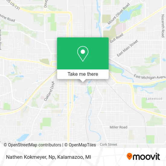 ¿Cómo llegar a Nathen Kokmeyer, Np en Kalamazoo en autobús?