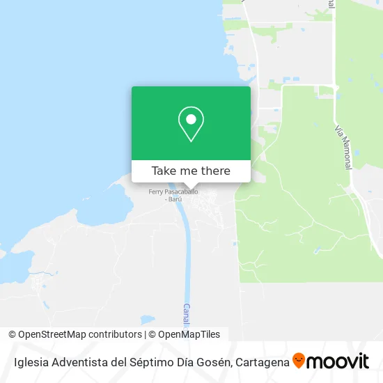 ¿Cómo llegar a Iglesia Adventista del Séptimo Día Gosén en Cartagena De ...