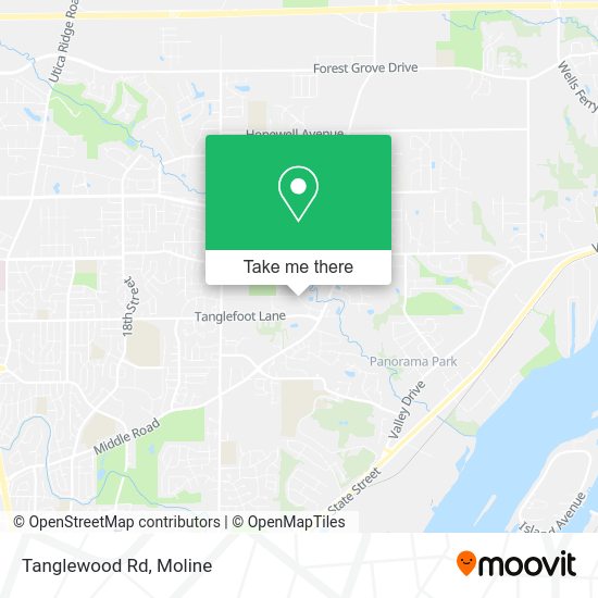 ¿Cómo llegar a Tanglewood Rd en Moline en autobús?