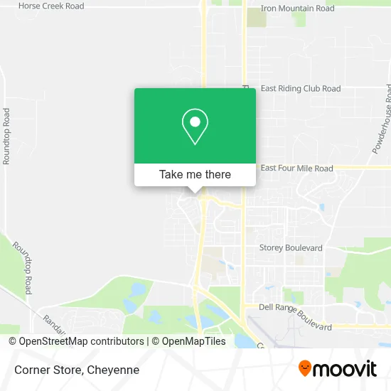 ¿Cómo llegar a Corner Store en Cheyenne en autobús?