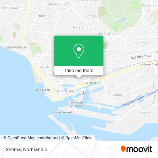 How to get to Shema in Le Havre by bus?
