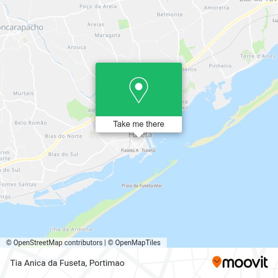 Como chegar a Tia Anica da Fuseta em Moncarapacho e Fuseta por comboio ...