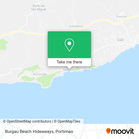 Como chegar a Burgau Beach Hideaways em Vila do Bispo por autocarro?