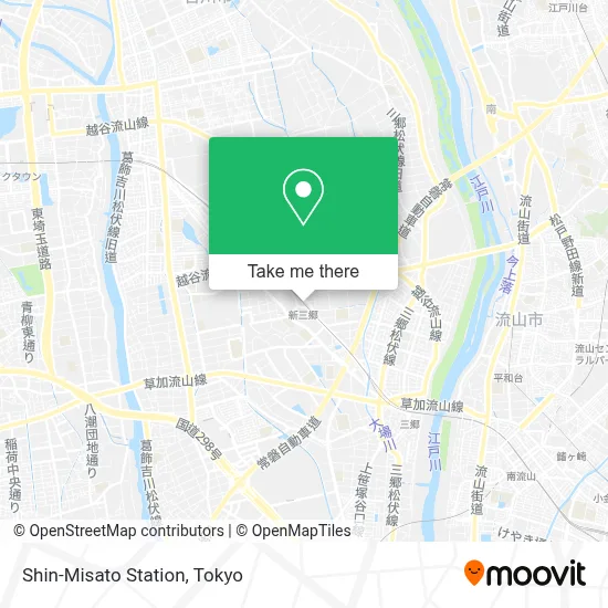 How to Get to Shin-Misato Station in Tokyo by Metro, Train or Bus?