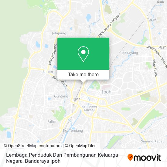 How to get to Lembaga Penduduk Dan Pembangunan Keluarga Negara in Kinta ...