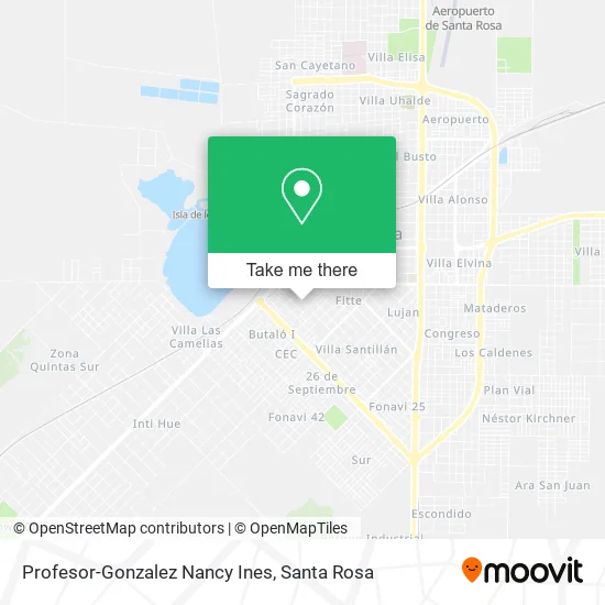 How to Get to Profesor-Gonzalez Nancy Ines in Santa Rosa by Bus?