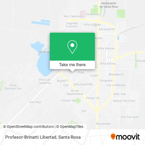 How to Get to Profesor-Brinatti Libertad in Santa Rosa by Bus?
