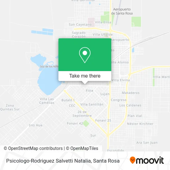How to Get to Psicologo-Rodriguez Salvetti Natalia in Santa Rosa by Bus?