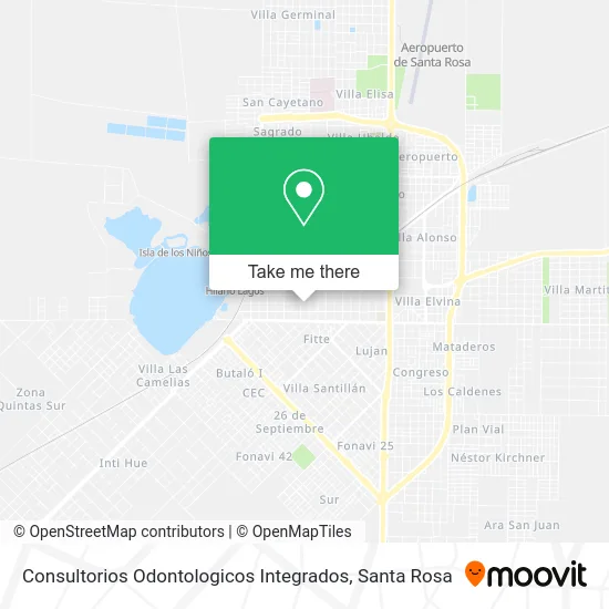 How to Get to Consultorios Odontologicos Integrados in Santa Rosa by Bus?