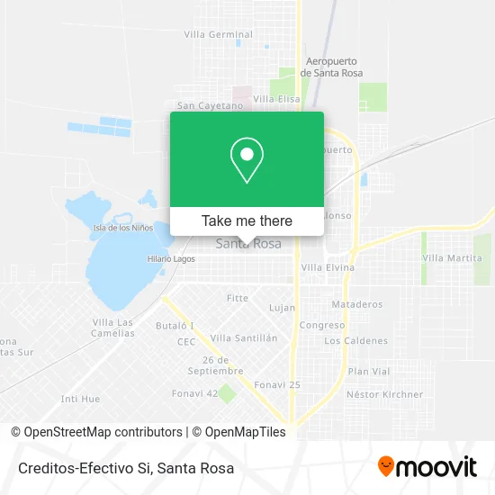 How to Get to Creditos-Efectivo Si in Santa Rosa by Bus?