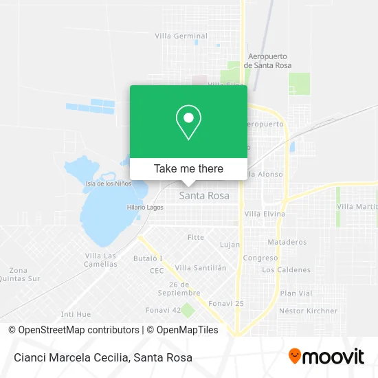 How to Get to Cianci Marcela Cecilia in Santa Rosa by Bus?