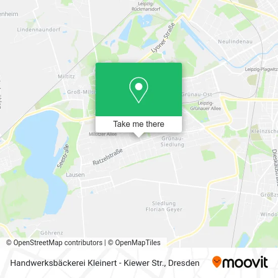How to Get to Handwerksbäckerei Kleinert - Kiewer Str. in Dresden by ...