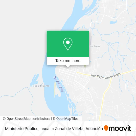 ¿Cómo llegar a Ministerio Publico, fiscalia Zonal de Villeta en ...