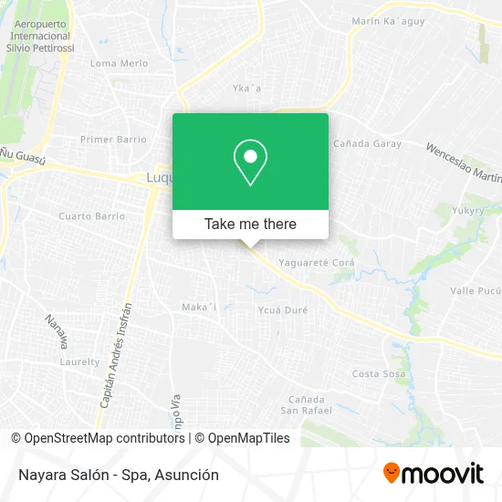 How to Get to Nayara Salón - Spa in Luque by Bus?