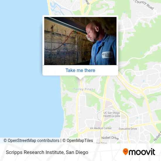 How to Get to Scripps Research Institute in San Diego by Bus or Cable Car?