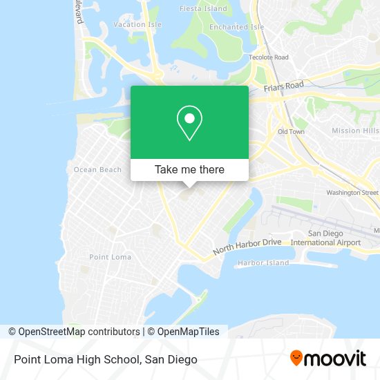How to Get to Point Loma High School in San Diego by Bus, Cable Car or ...