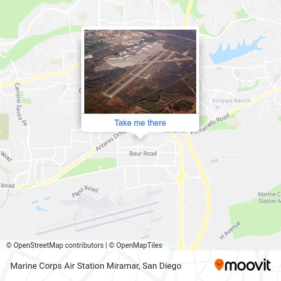 How to Get to Marine Corps Air Station Miramar in San Diego by Bus?