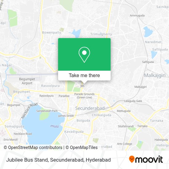 How to Get to Jubilee Bus Stand, Secunderabad in Hyderabad by Bus ...