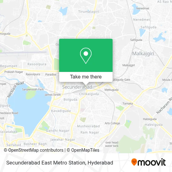 How to Get to Secunderabad East Metro Station in Hyderabad by Bus ...