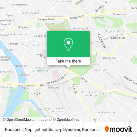 How to Get to Budapest, Népliget autóbusz-pályaudvar by Bus, Metro or ...