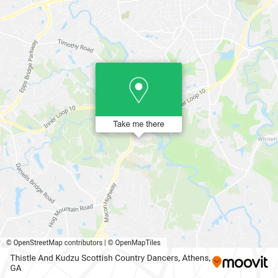 ¿Cómo llegar a Thistle And Kudzu Scottish Country Dancers en Athens, GA ...