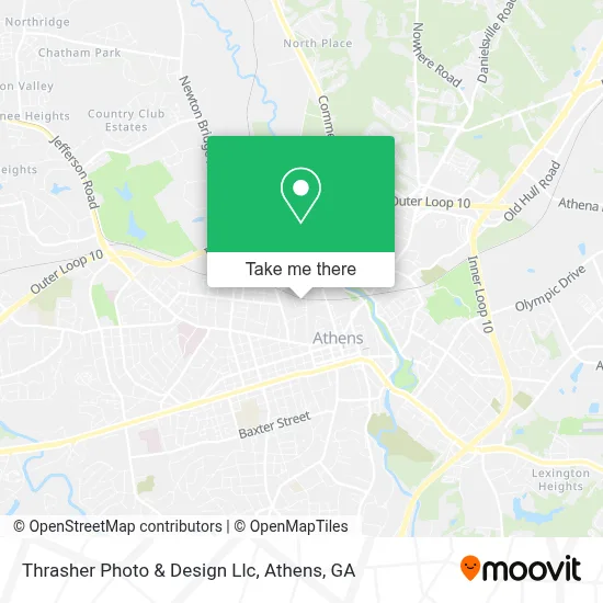 ¿Cómo llegar a Thrasher Photo & Design Llc en Athens-Clarke County en ...
