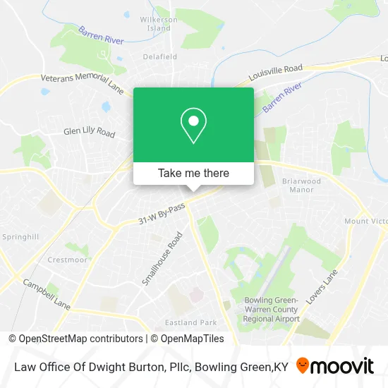 ¿Cómo llegar a Law Office Of Dwight Burton, Pllc en Bowling Green en ...
