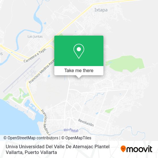 ¿Cómo llegar a Univa Universidad Del Valle De Atemajac Plantel Vallarta ...