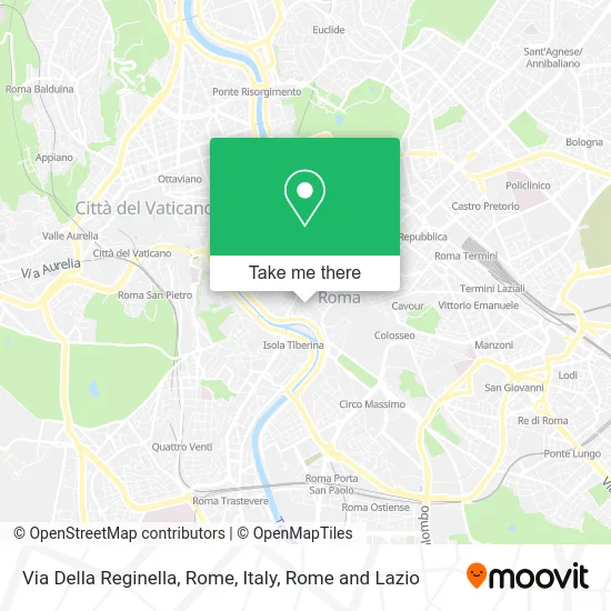 How to Get to Via Della Reginella, Rome, Italy in Roma by Bus, Metro or ...