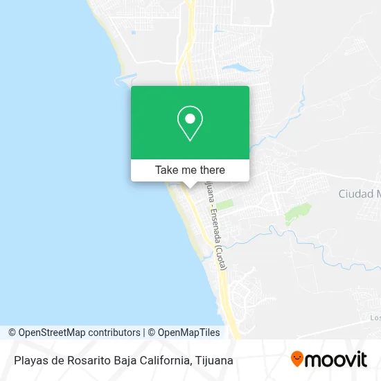 ¿Cómo llegar a Playas de Rosarito Baja California en Tijuana en autobús?