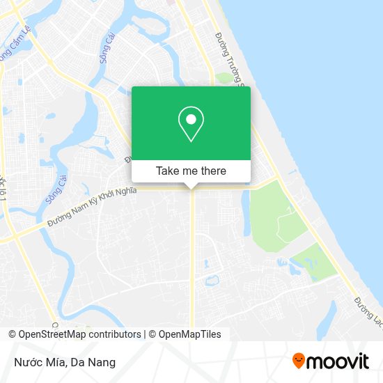 How to get to Nước Mía in Ngu Hanh Son by bus?