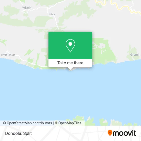 How to get to Dondola with public transit?