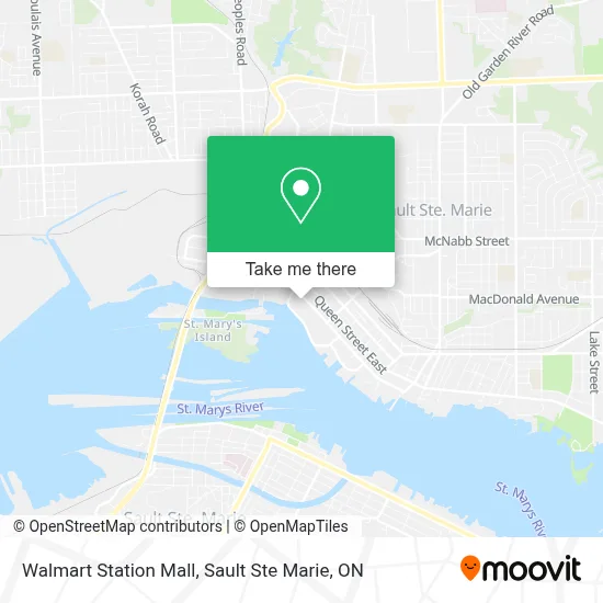 Comment aller à Walmart Station Mall à Algoma District en bus