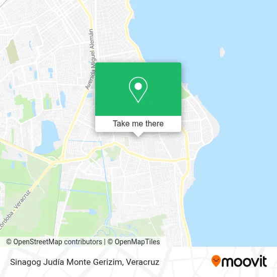 ¿Cómo llegar a Sinagog Judía Monte Gerizim en Boca Del Río en autobús?